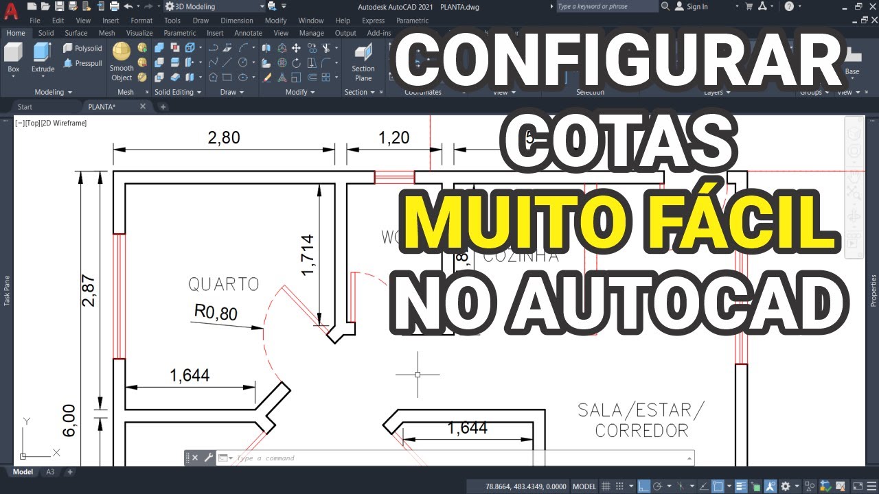 Configurando Cotas no AutoCAD - AdCAD